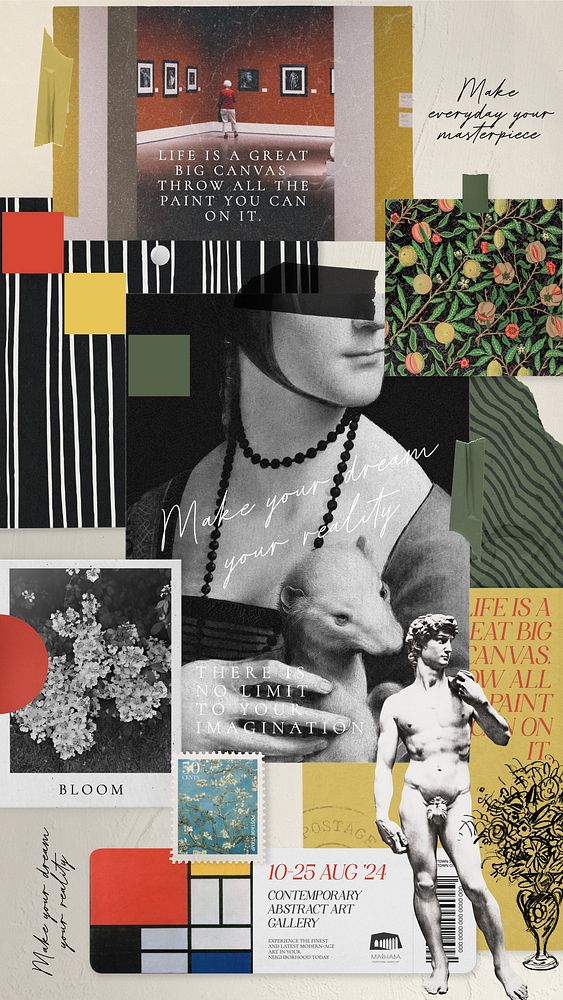 Vintage lifestyle collage mood board | Premium Photo - rawpixel
