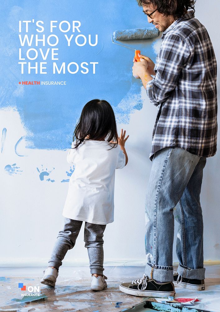 Health insurance poster template, editable | Free Photo - rawpixel