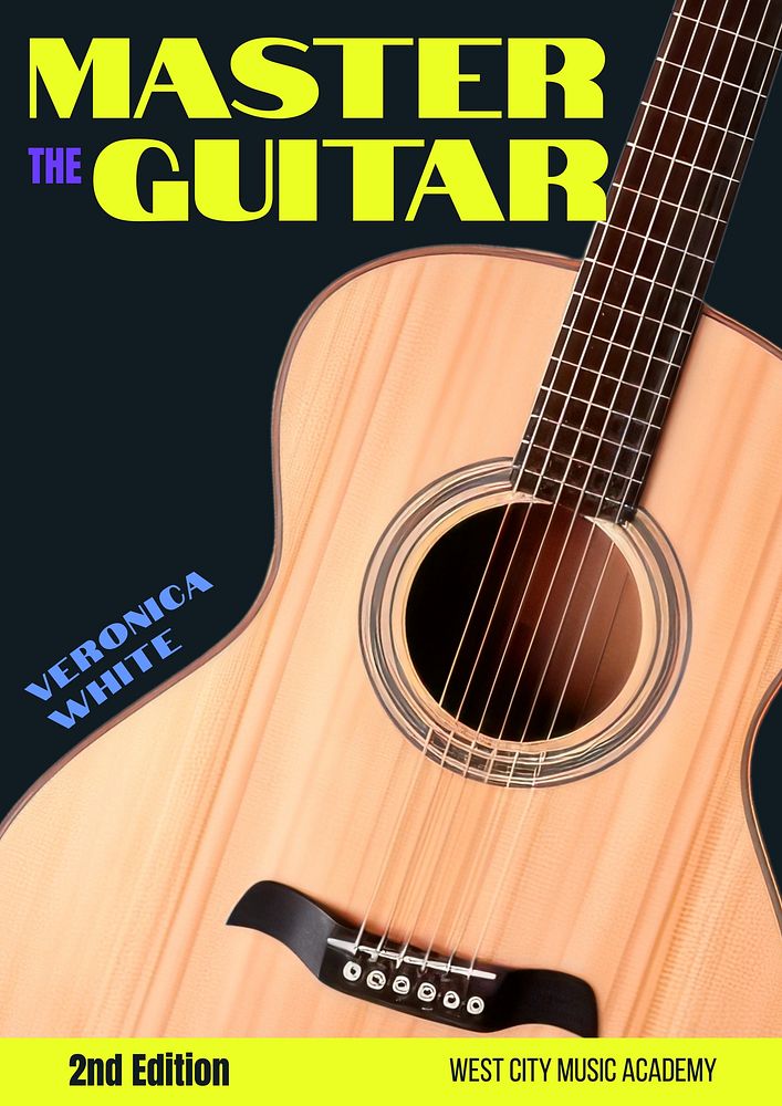 Music lesson book cover template | Free Photo - rawpixel