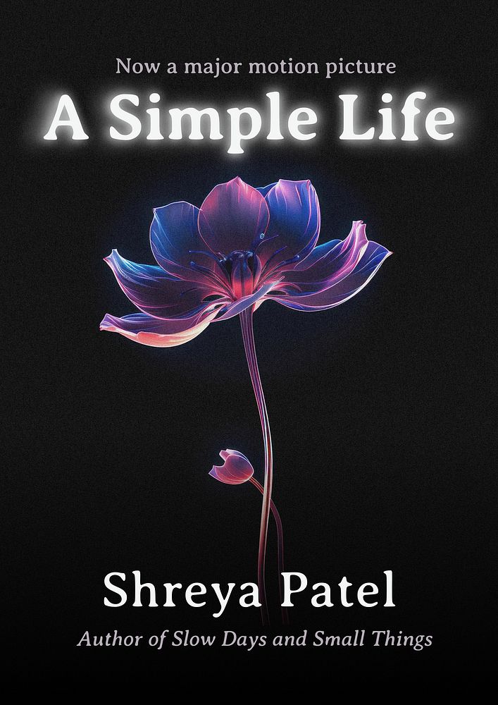 Simple life book cover template | Free Photo - rawpixel