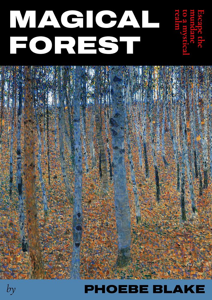 Magical forest book cover template | Free Photo - rawpixel