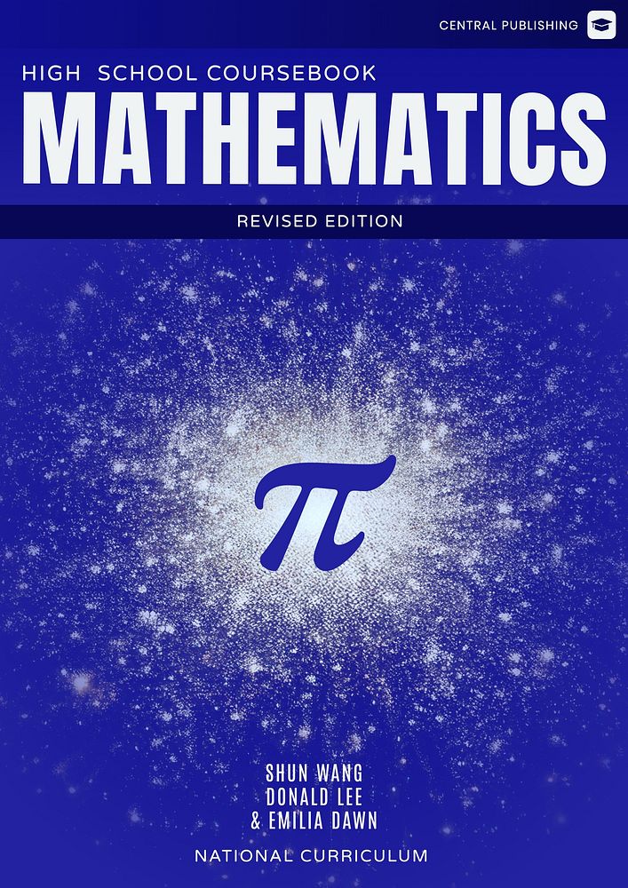 Maths textbook cover template | Premium Photo - rawpixel