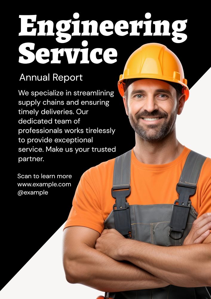 Engineering poster template | Free Photo - rawpixel