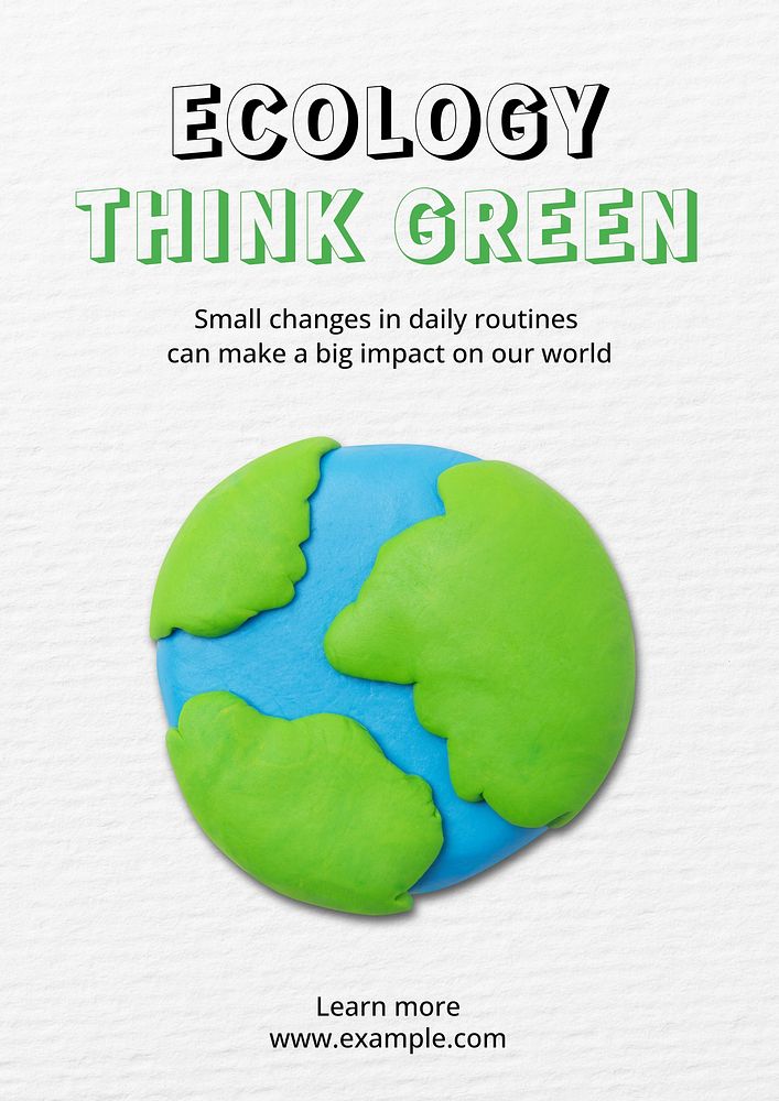 Ecology poster template and design | Free Photo - rawpixel