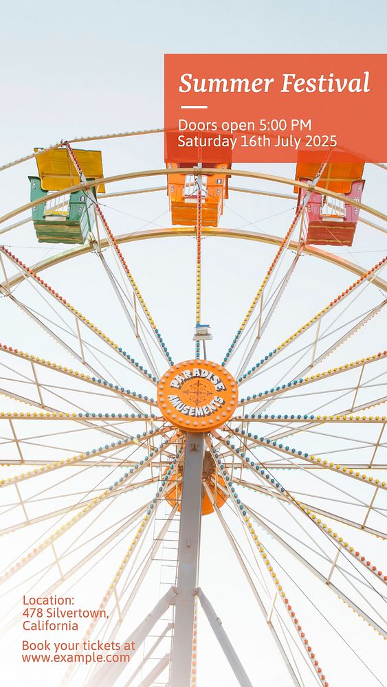 Summer festival & event Instagram | Free Photo - rawpixel