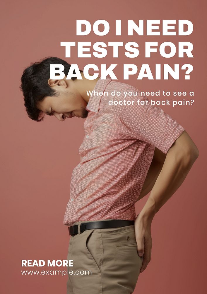 Back pain poster template | Free Photo - rawpixel