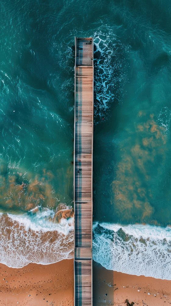 Aesthetic jetty waterfront shoreline outdoors. | Free Photo ...