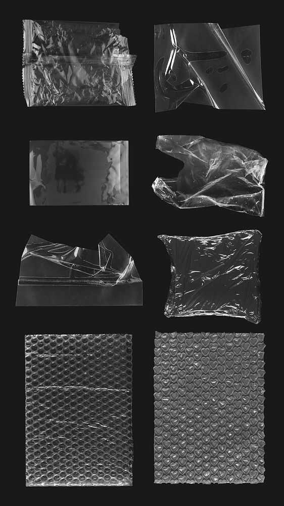 Plastic textures isolated image set | Premium Photo - rawpixel