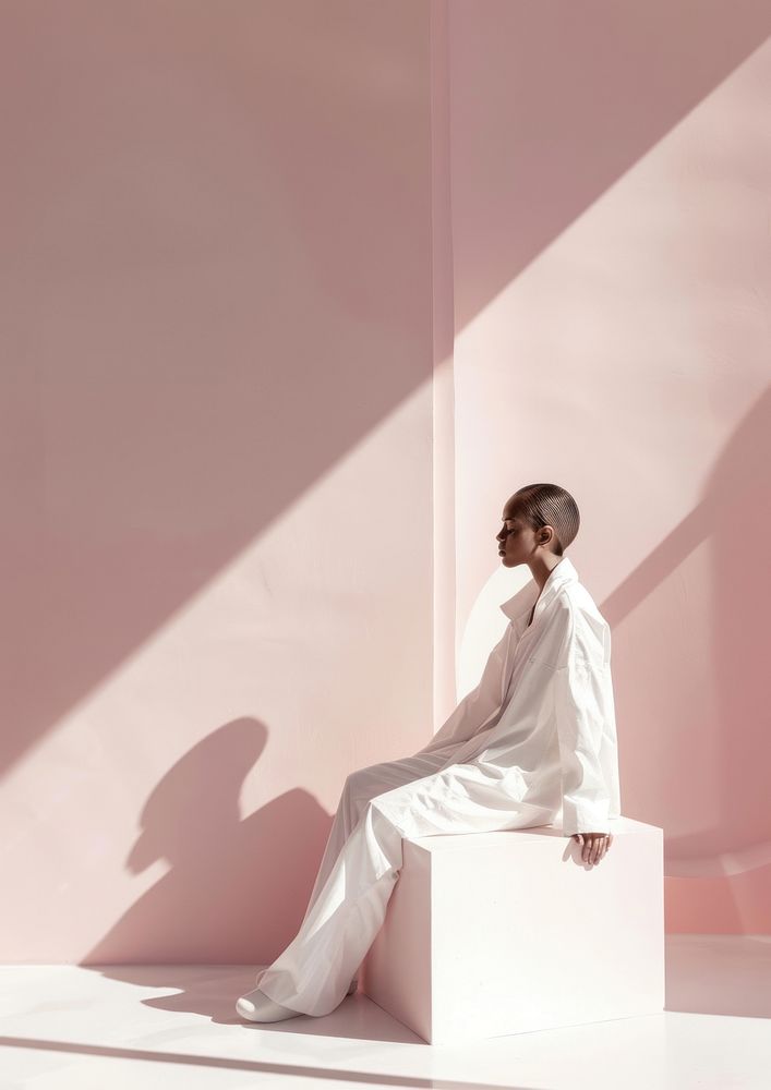 Woman wearing white jacket mockup | Free Photo - rawpixel