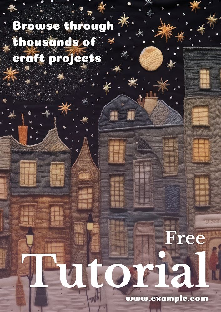 Free tutorial poster template | Free Photo - rawpixel