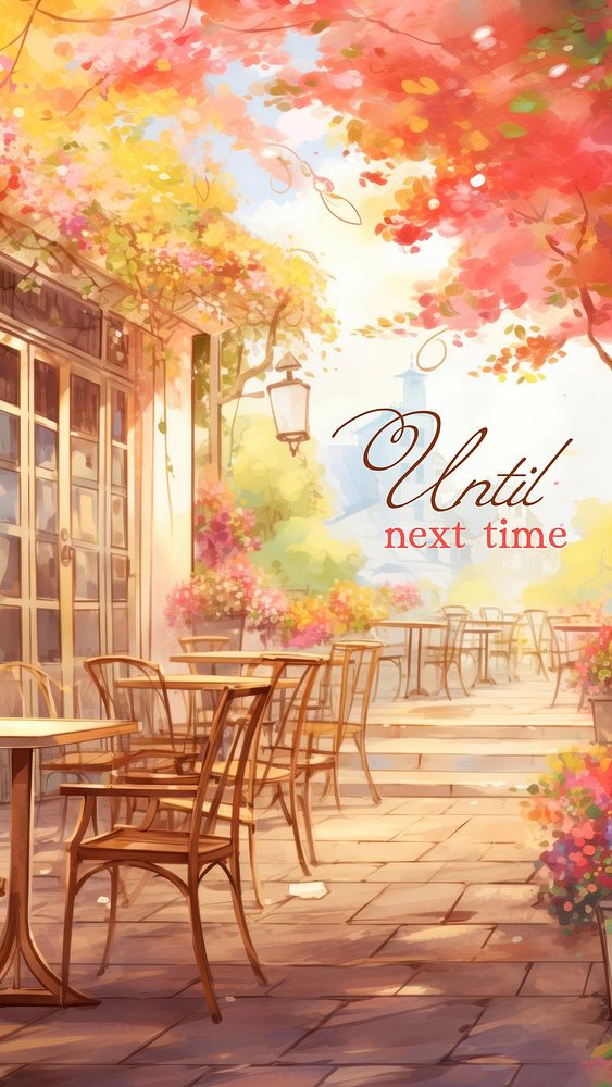 Until next time mobile wallpaper | Free Photo - rawpixel