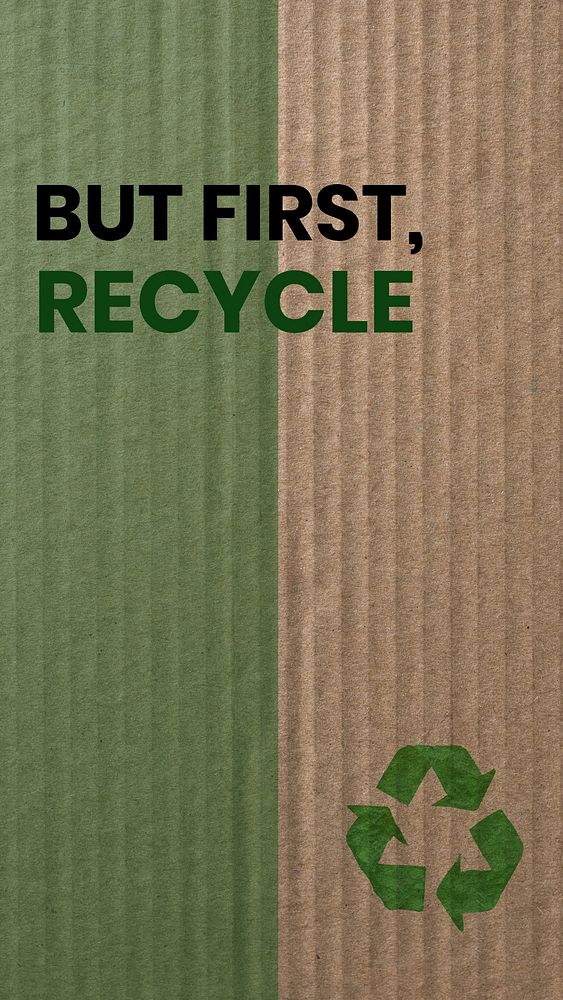 first, recycle Instagram story template | Premium Photo - rawpixel