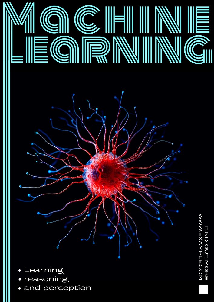 Machine learning poster template | Free Photo - rawpixel Machine learning poster template | Free Photo - rawpixel