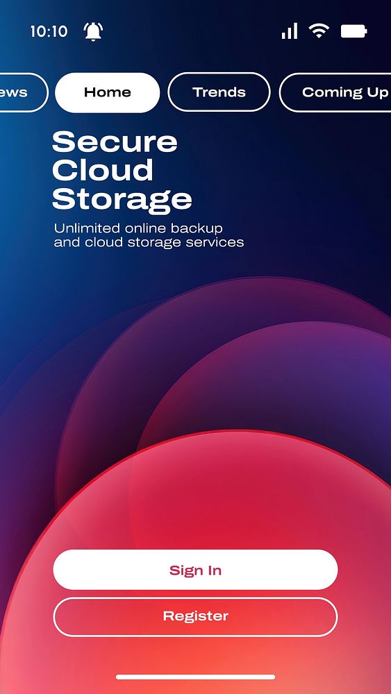 Cloud backup Instagram story template | Free Photo - rawpixel