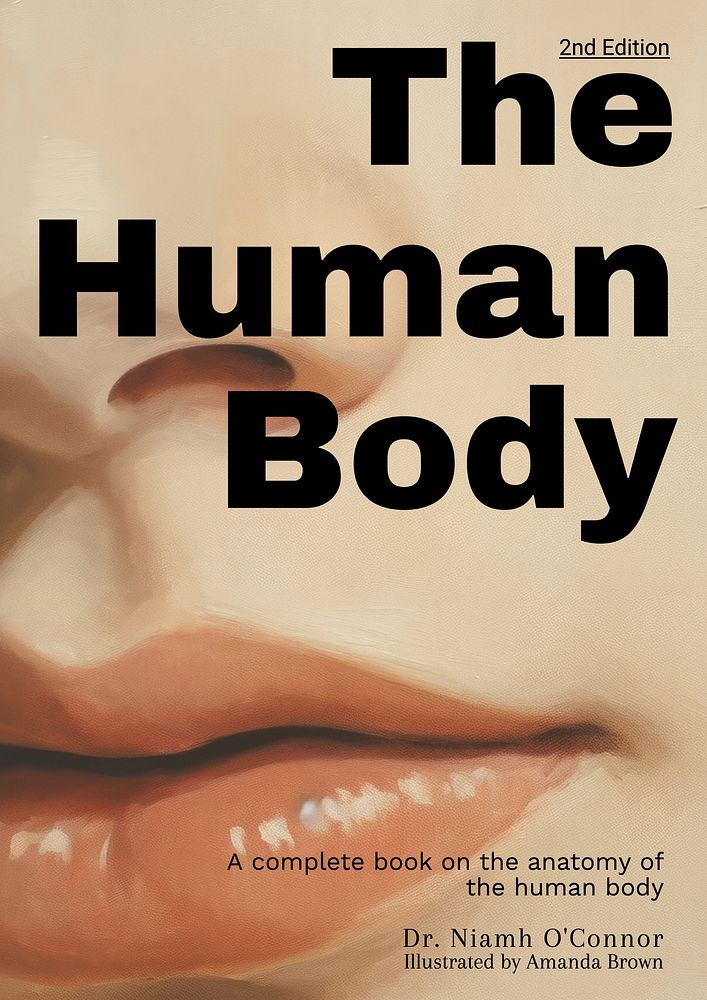 Anatomy textbook poster template | Free Photo - rawpixel