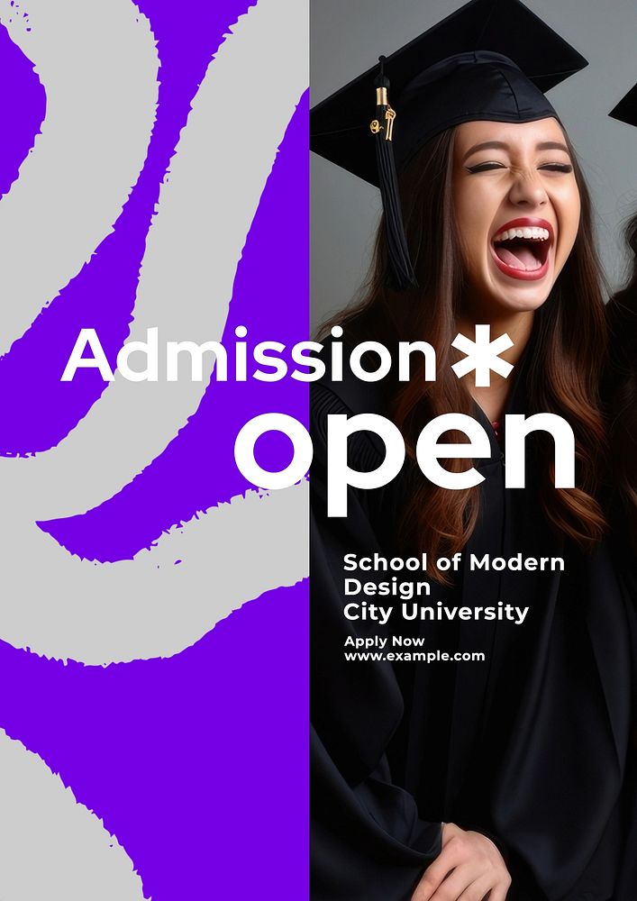 Admission open poster template and | Free Photo - rawpixel