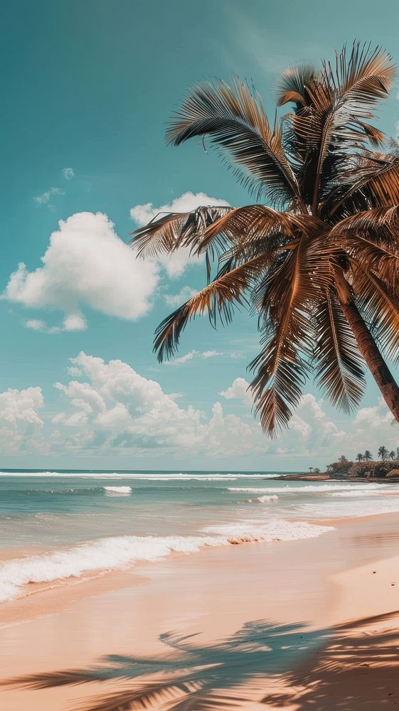 Beach wallpaper background outdoors vacation | Premium Photo - rawpixel