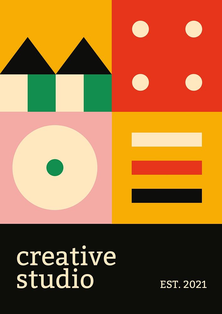 Design startup poster template abstract | Free Photo - rawpixel