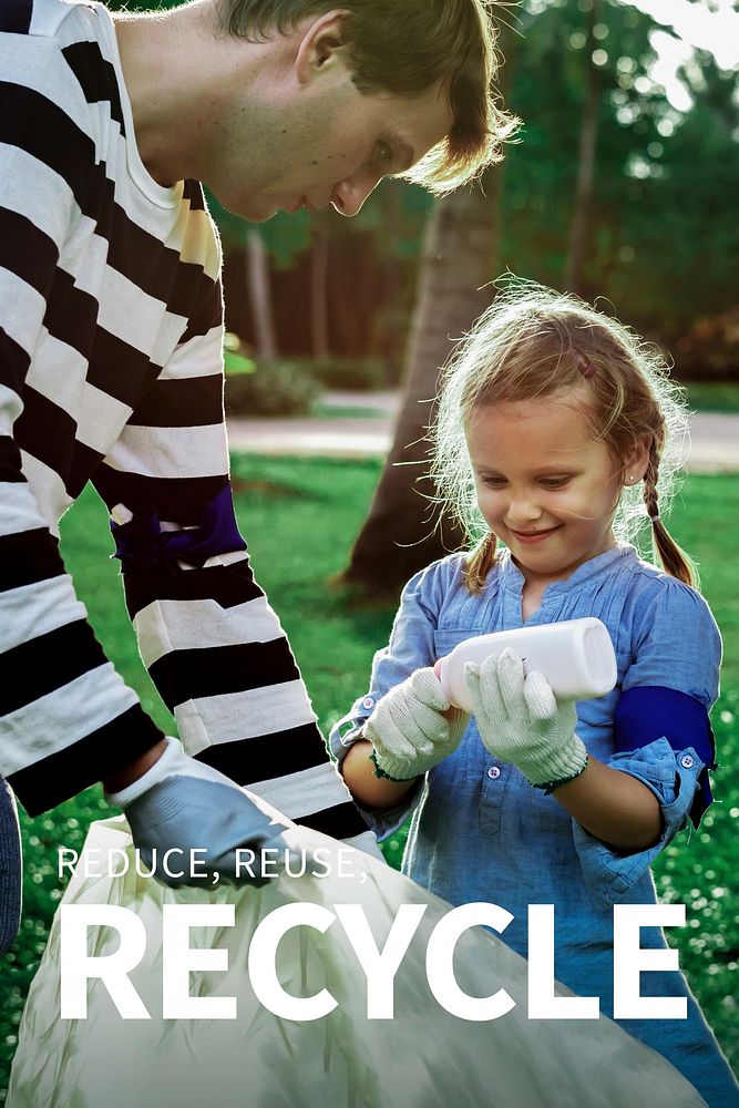 Reduce, reuse, recycle Pinterest pin | Free Photo - rawpixel