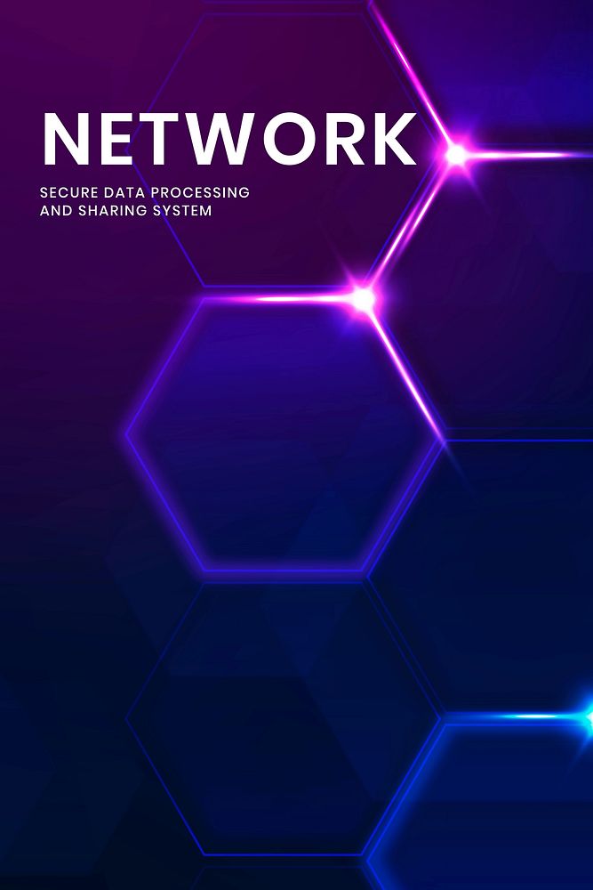 Network security Pinterest pin template, | Free Photo - rawpixel