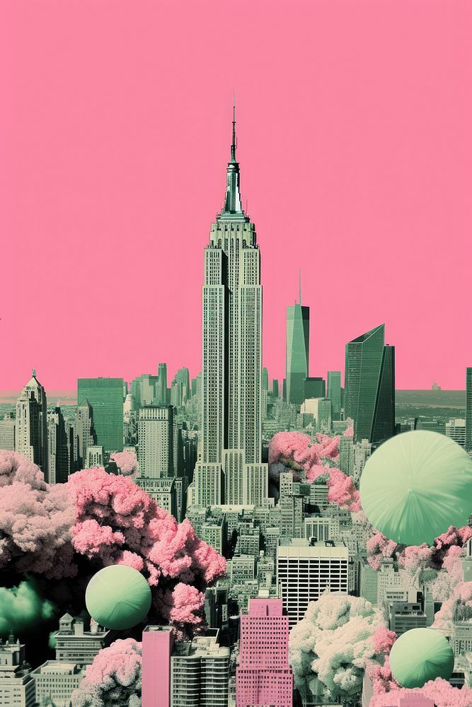 New York City city architecture | Free Photo Illustration - rawpixel