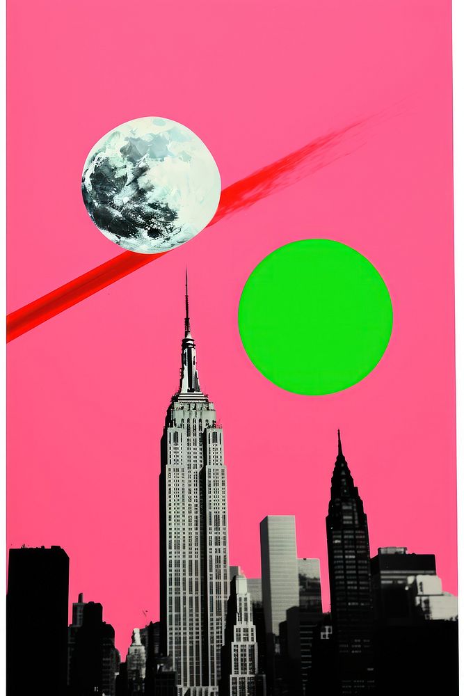 New York City city architecture | Free Photo Illustration - rawpixel