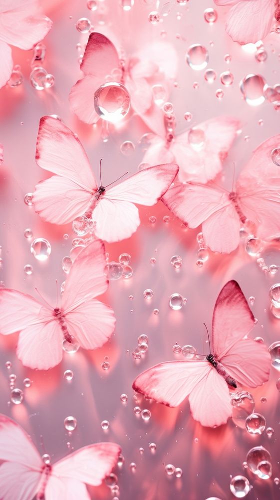 Light Pink butterflies blossom flower | Premium Photo - rawpixel