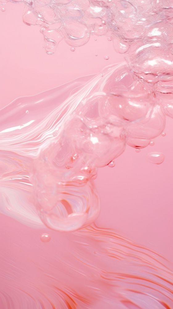 pink background water ripples person | Free Photo - rawpixel