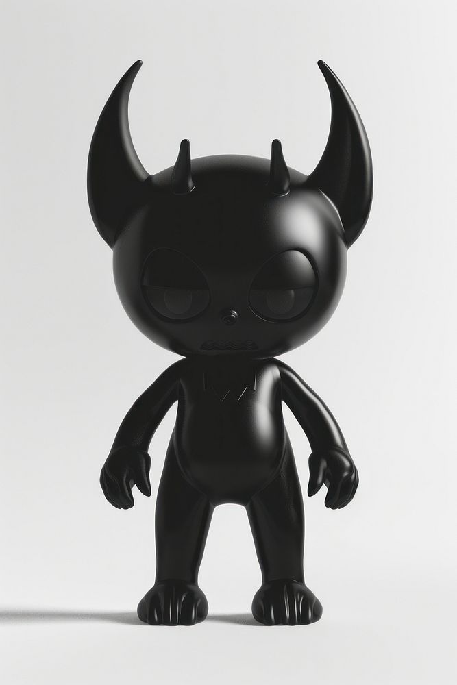 3d render demon figurine toy. | Free Photo Illustration - rawpixel