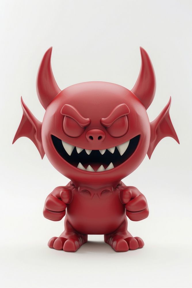 3d render demon figurine animal | Free Photo Illustration - rawpixel