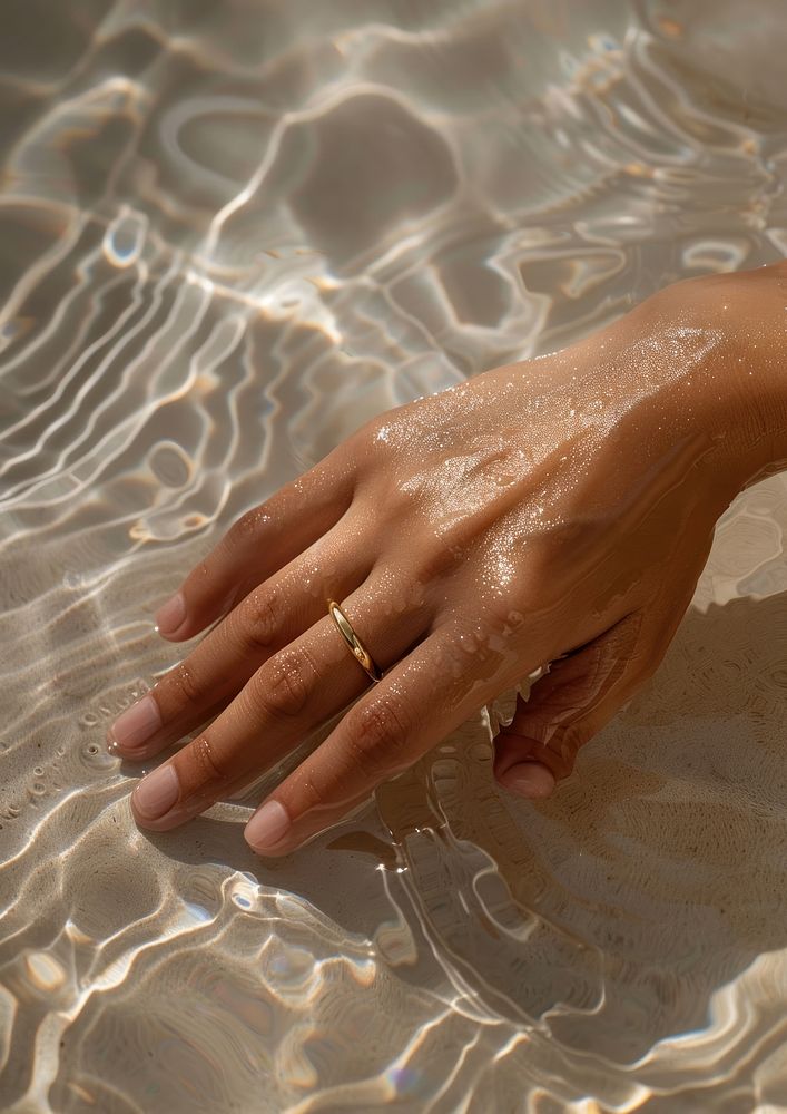 Gold ring finger person hand. | Free Photo - rawpixel