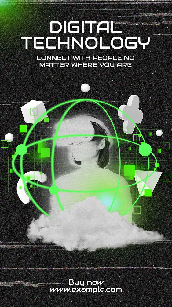 Digital technology Instagram story template | Free Photo - rawpixel