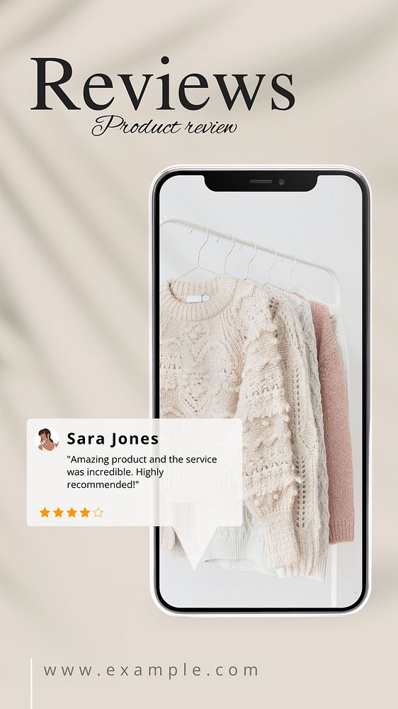 Fashion review Instagram story template | Free Photo - rawpixel