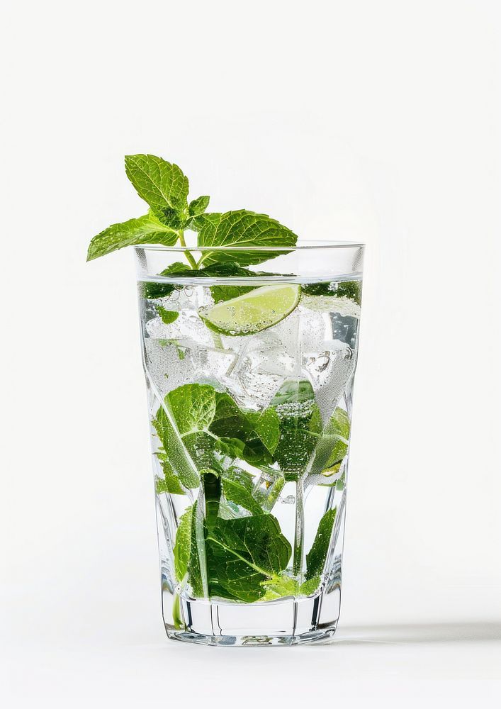 Refreshing mint lime sparkling water | Free Photo - rawpixel