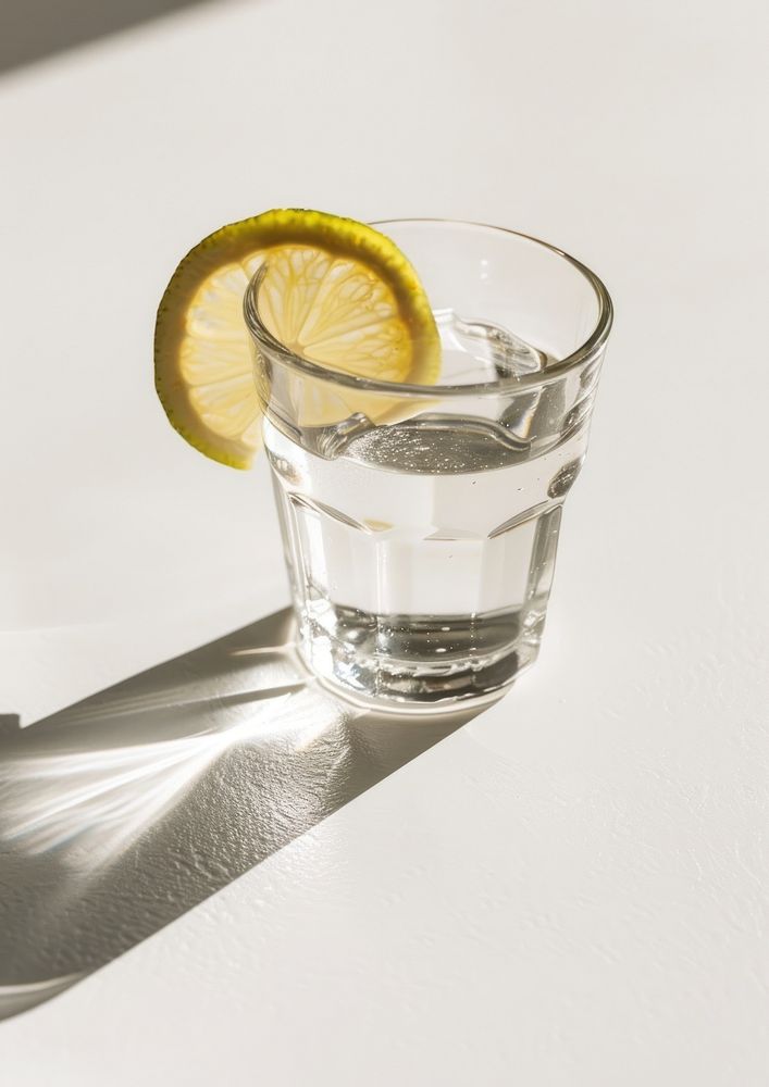 Refreshing lemon water glass | Free Photo - rawpixel