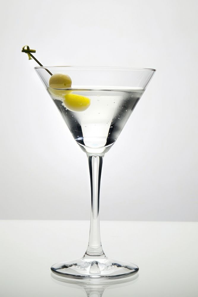 Classic martini with green olives | Free Photo - rawpixel