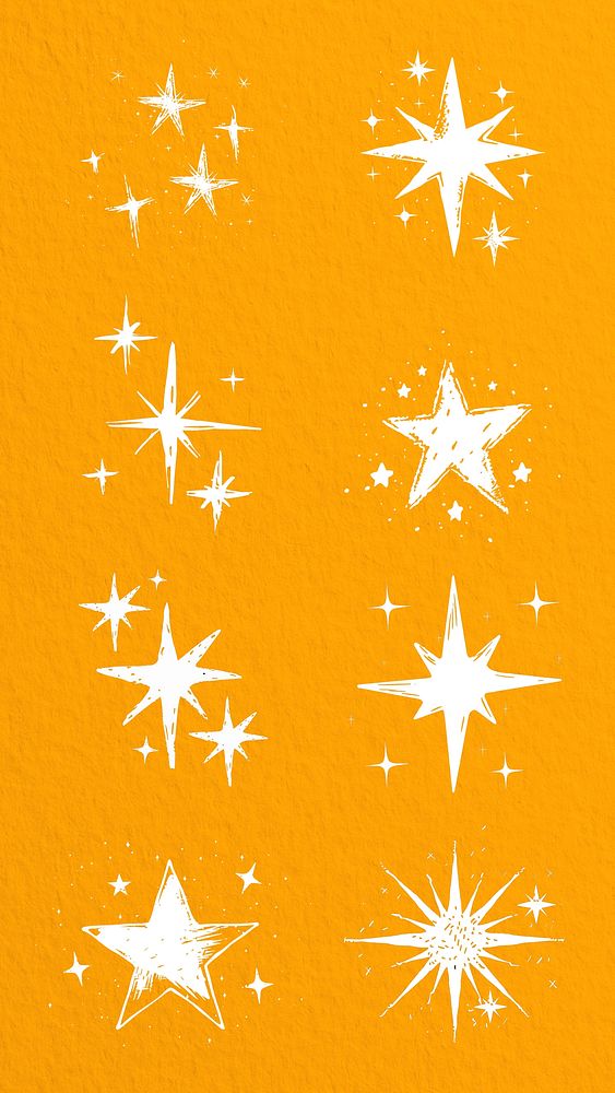 Doodle sparkle star effect element | Free Photo - rawpixel