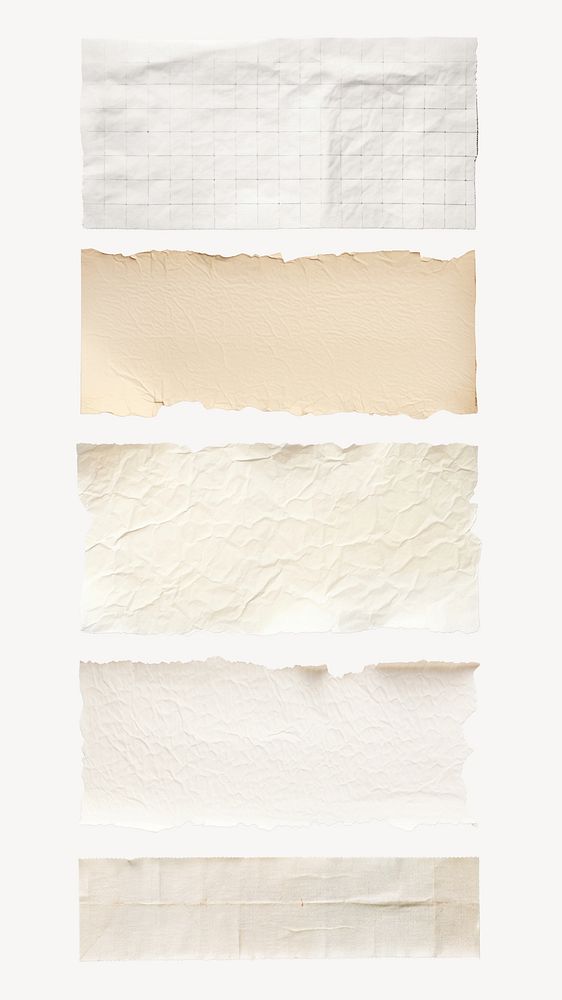Vintage torn paper element set | Premium Photo - rawpixel