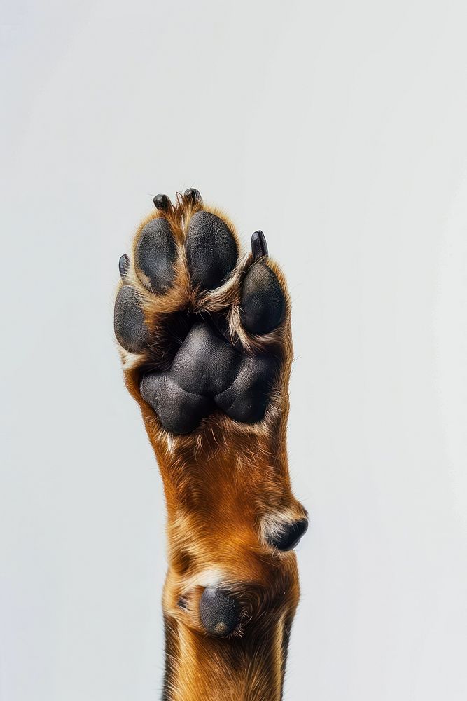 Dog paw close-up isolated background | Free Photo - rawpixel