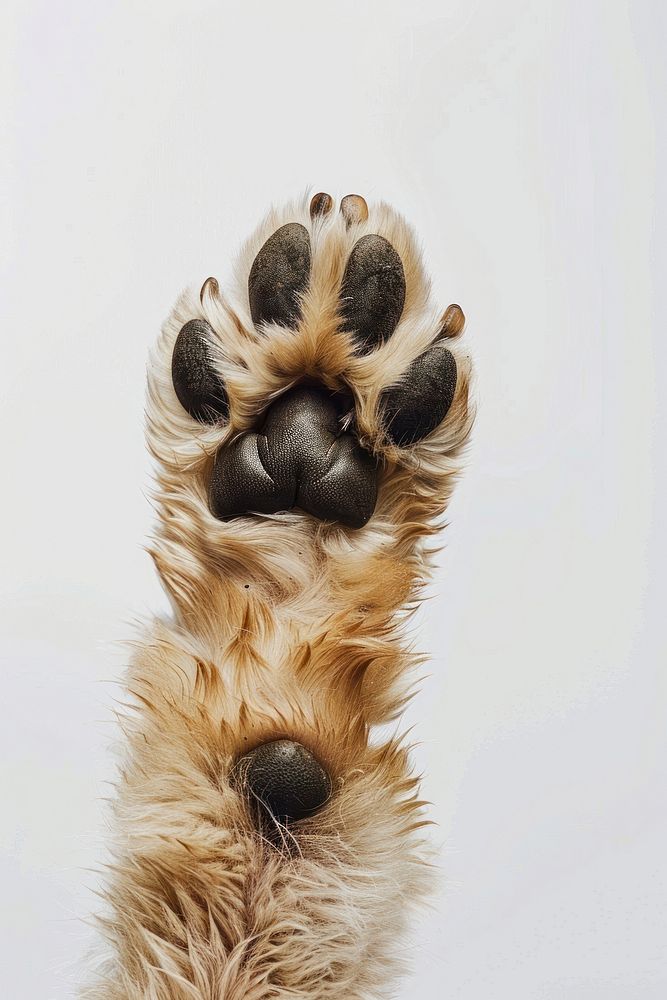 Furry dog paw close-up | Free Photo - rawpixel