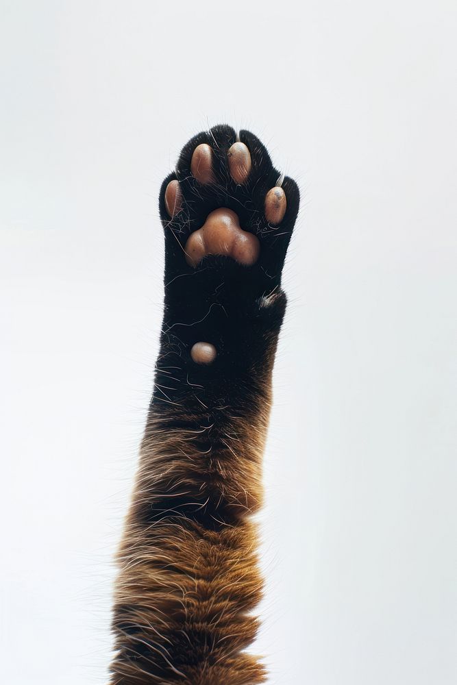 Cat paw raised upward | Free Photo - rawpixel