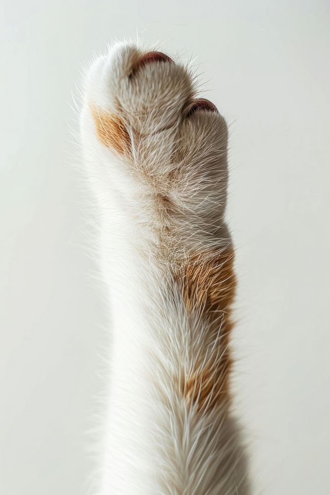 Furry cat paw close-up | Free Photo - rawpixel