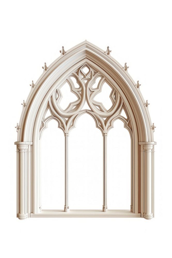 Gothic arched window design | Free Photo Illustration - rawpixel