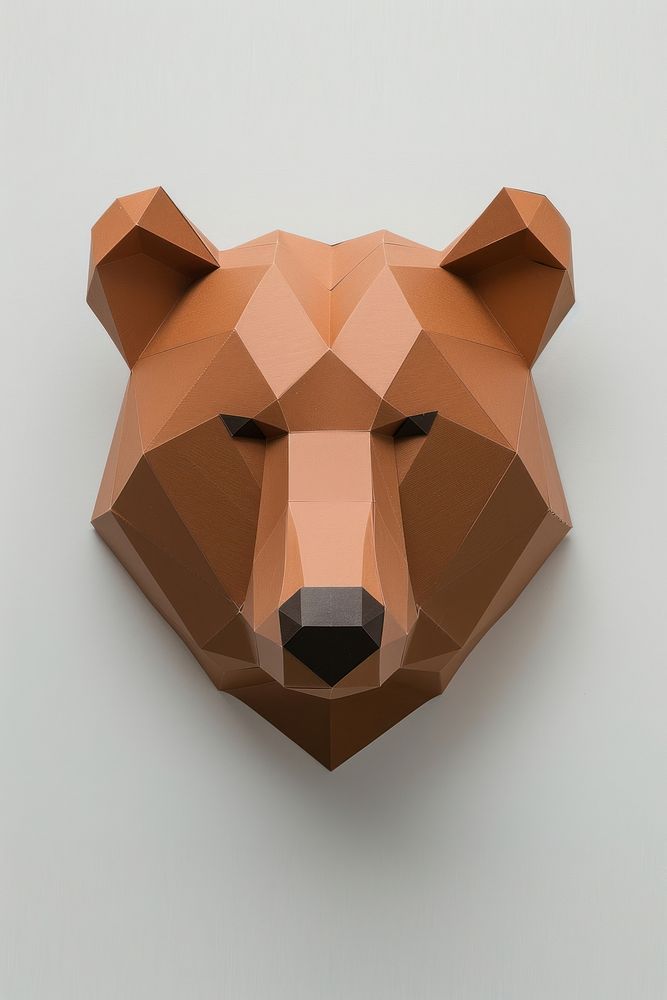 Geometric bear head illustration | Free Photo Illustration - rawpixel