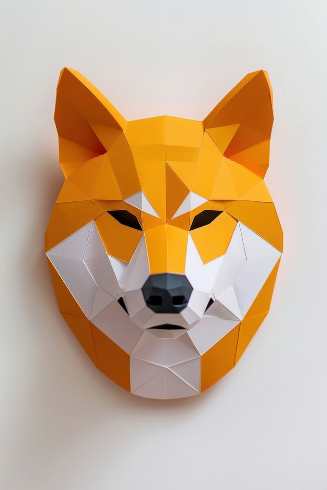 Geometric fox mask art | Free Photo Illustration - rawpixel