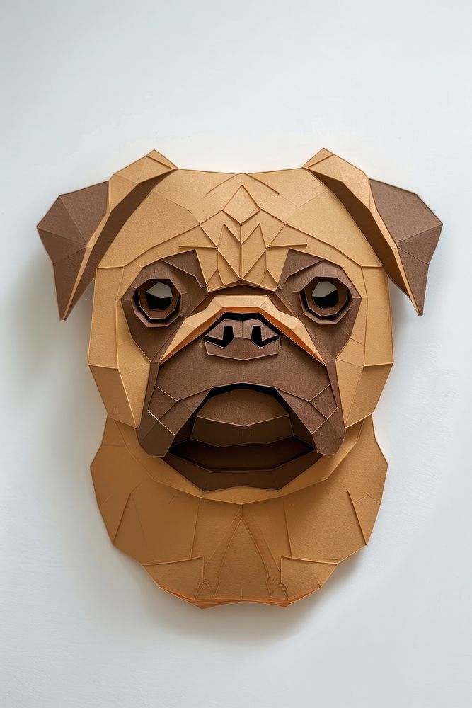 Geometric pug dog illustration | Premium Photo Illustration - rawpixel