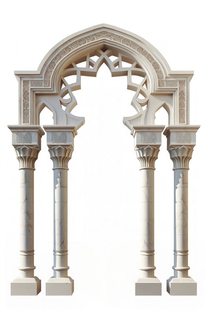 Elegant Moorish architectural archway | Premium Photo - rawpixel