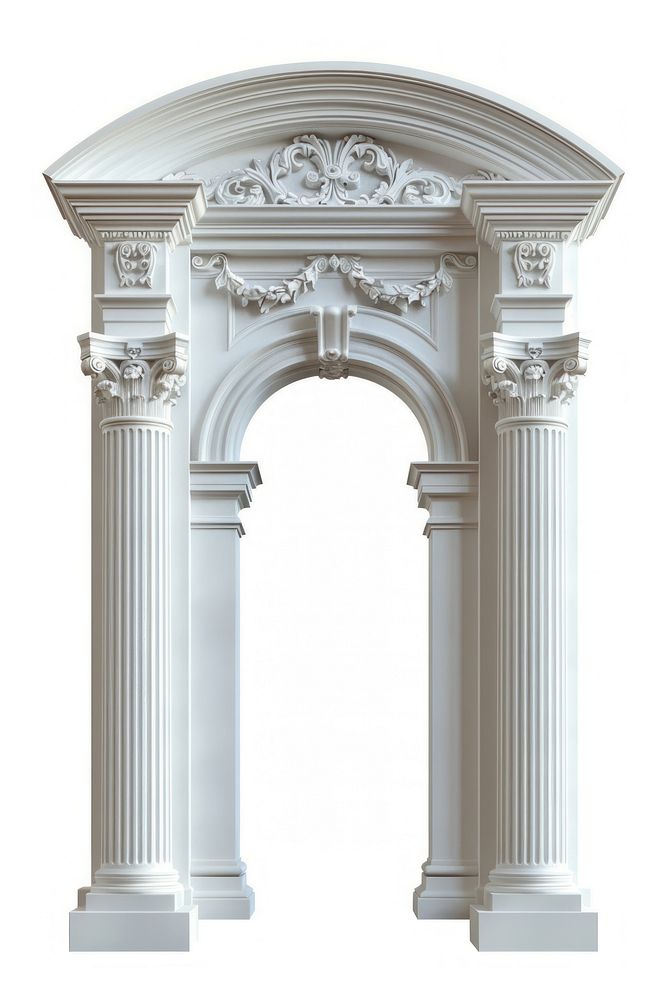 Ornate classical architectural archway | Free Photo - rawpixel