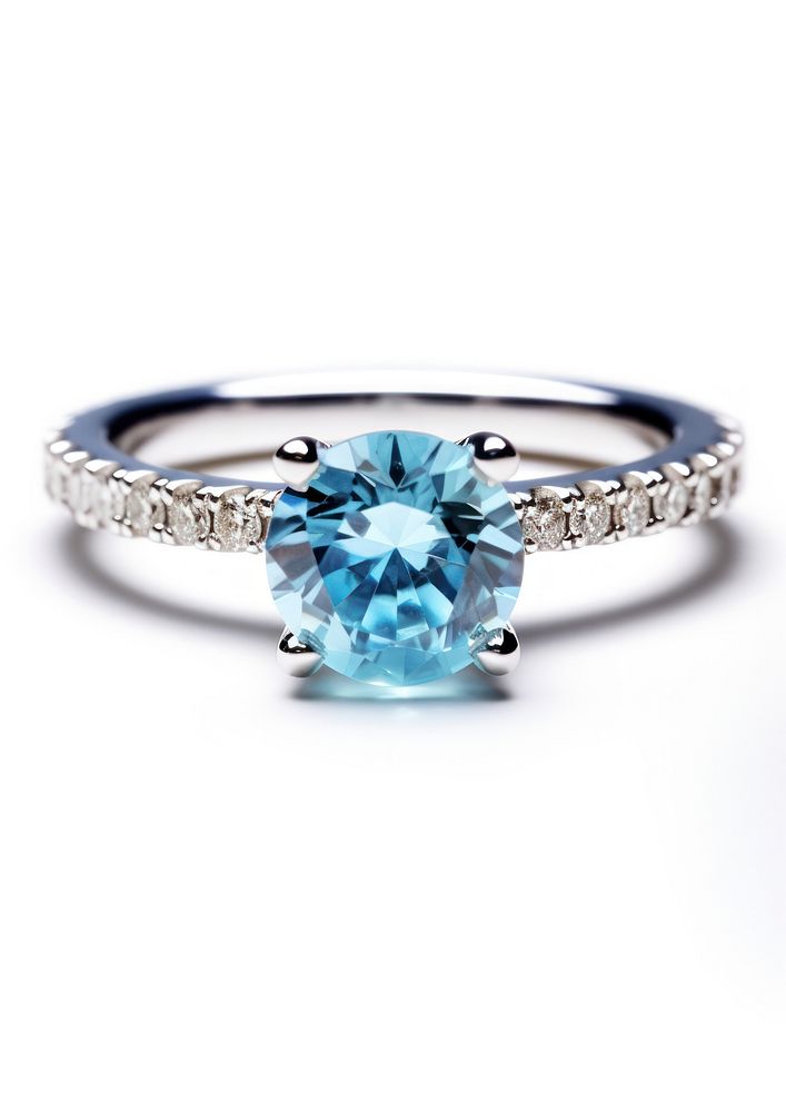Elegant blue gemstone engagement ring | Free Photo - rawpixel