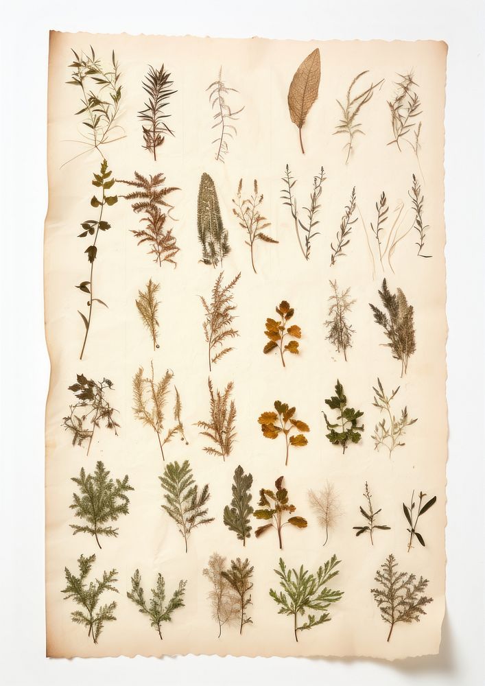 Pressed botanical art collection | Free Photo - rawpixel
